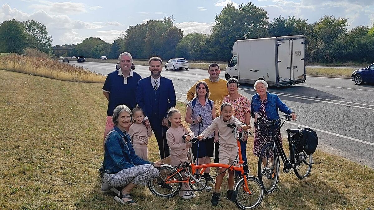 A505 Councillors call for access route to Ivy Farm Bridge - North ...